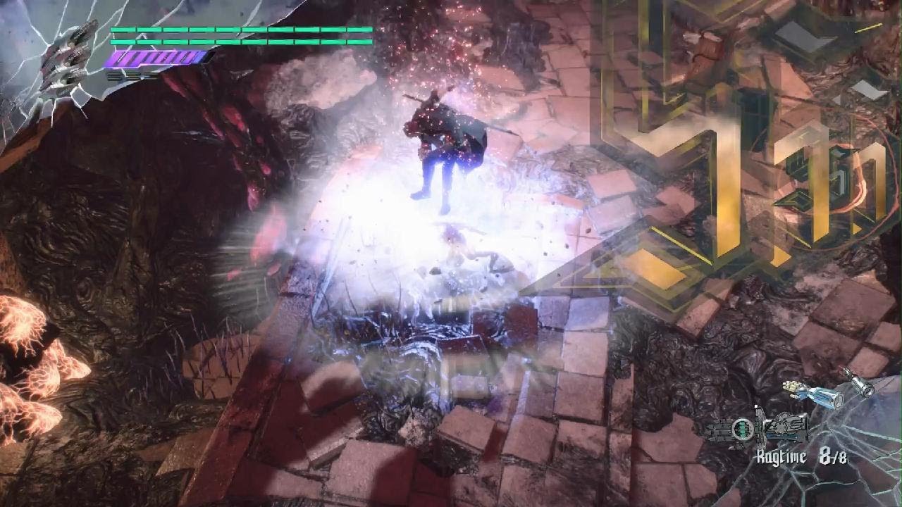 Devil May Cry 5 - Mission 8 Devil Hunter S Rank - YouTube