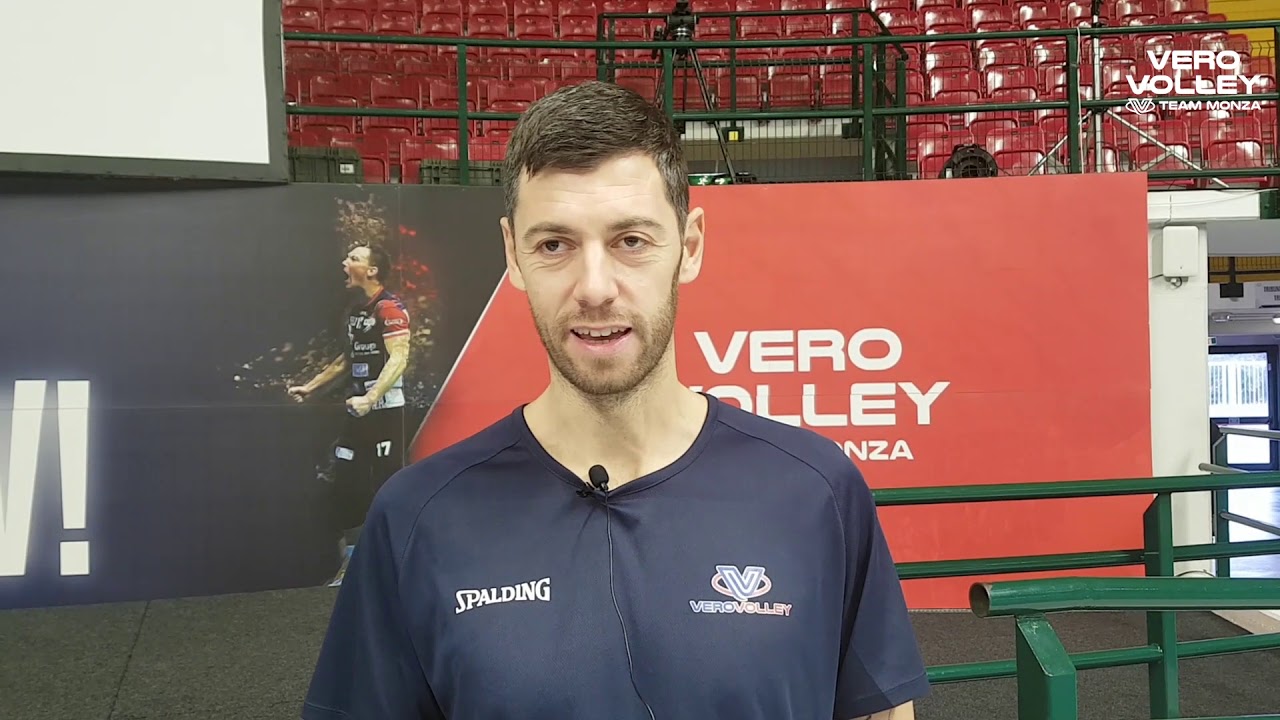 Simone Buti pre Verona vs Vero Volley Monza - YouTube