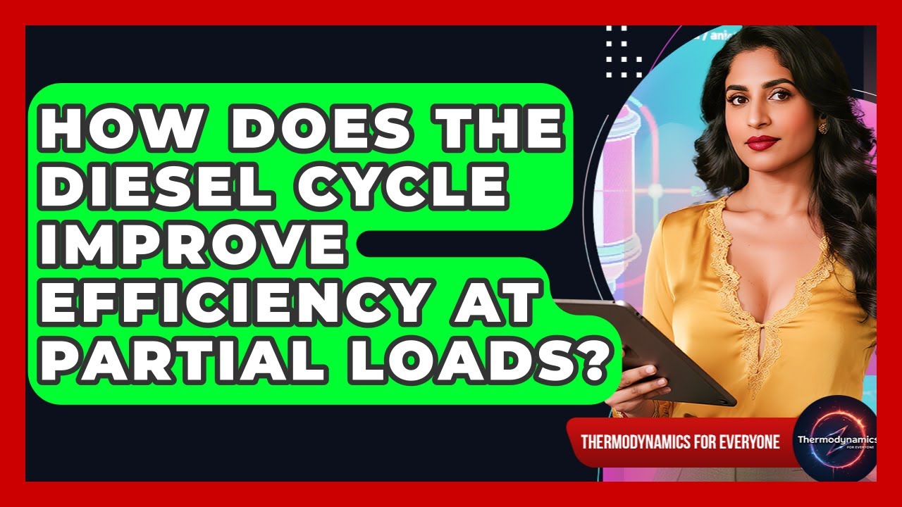 How Does The Diesel Cycle Improve Efficiency At Partial Loads ...