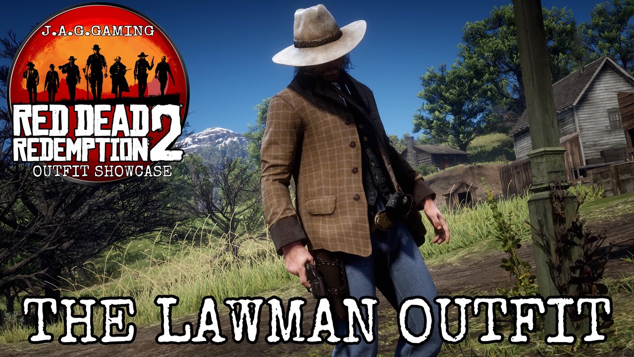 RDR2|Outfit Showcase|Custom Outfits|The Lawman Outfit|PS5 - YouTube