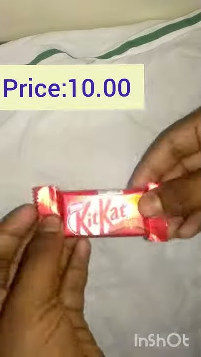 Unwrap kit kat - YouTube