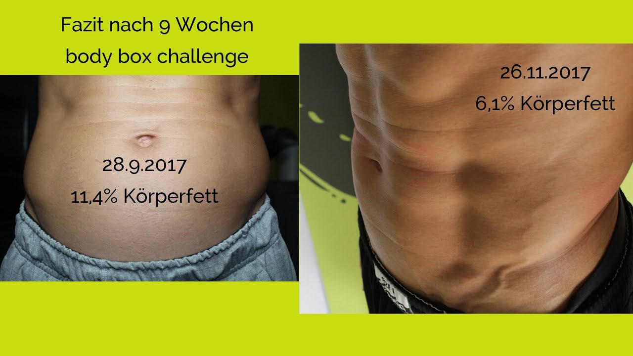 Fazit der body box challenge - YouTube