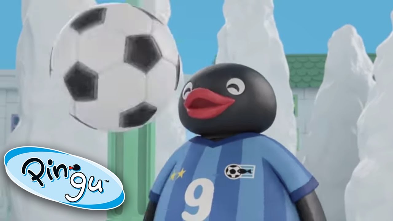 Pingu Plays Football! @Pingu | Pingu in the City | Cartoons for Kids ...