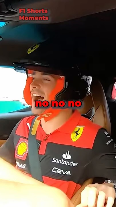 Charles Leclerc gets angry at Carlos Sainz AND then crashed😱 #f1 #formula1 #charlesleclerc - YouTube
