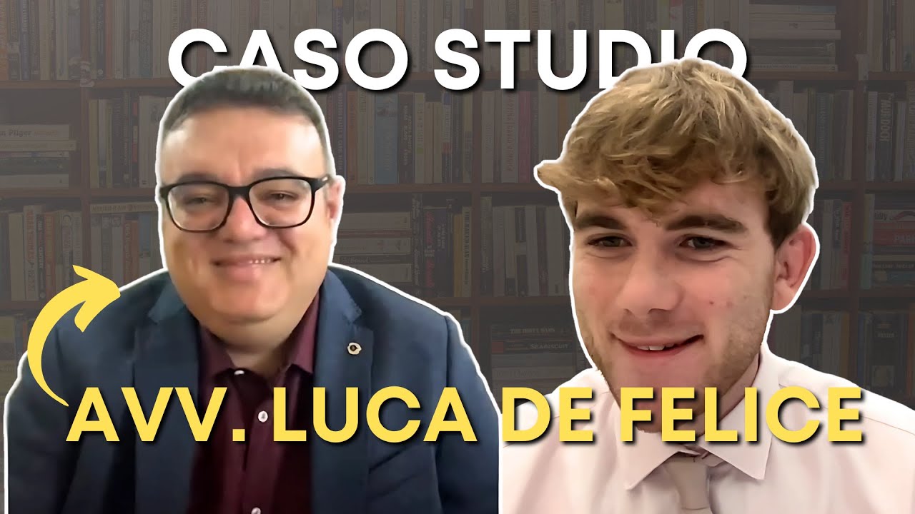 Intervista all' Avv. Luca De Felice: Diventare un'autorità della ...