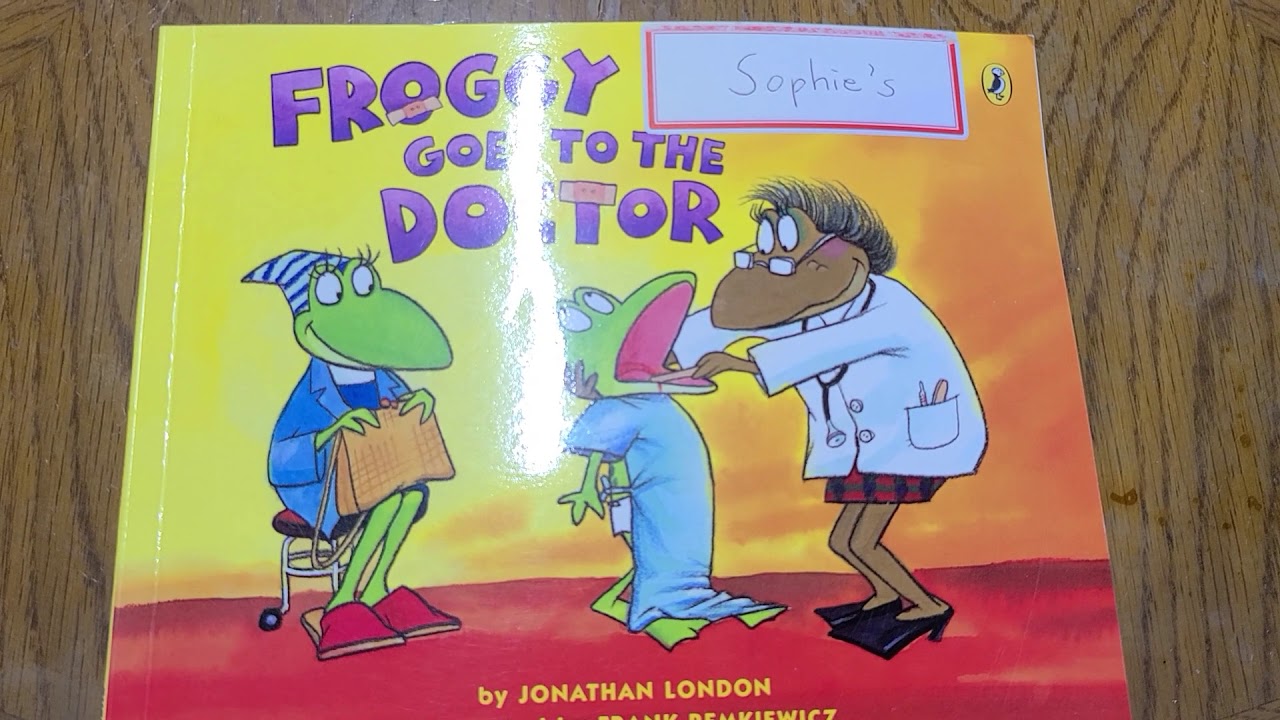원서읽기 Froggy goes to the doctor♡ 및 유아 원서 관련 공부방법 간단소개♡* - YouTube