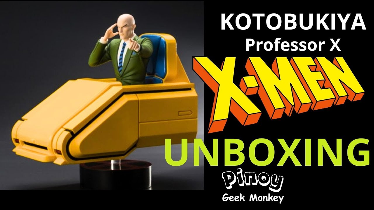 Professor X | X-men 92 | Unboxing Kotobukiya Artfx+ Figure 1/10 Scale # ...