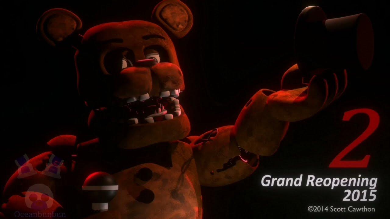 [blender] fnaf 2 Grand Reopening poster - YouTube