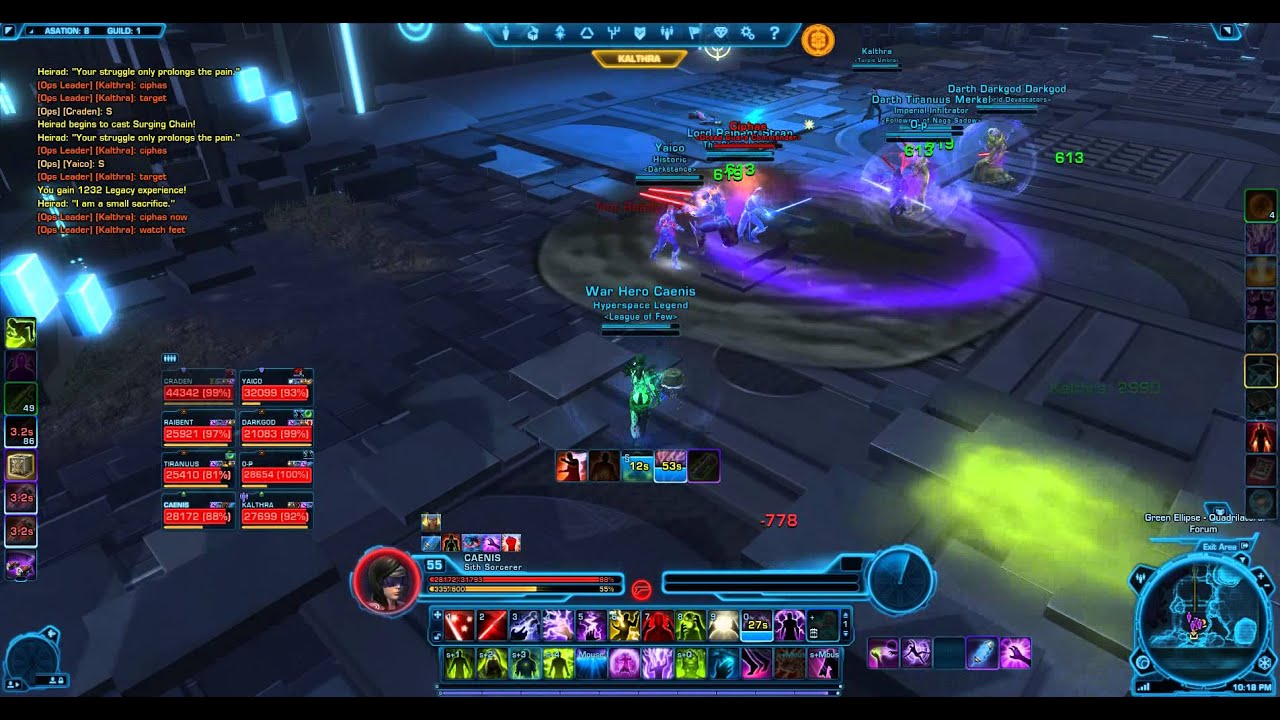 SWTOR TFB 2nd boss fight - YouTube