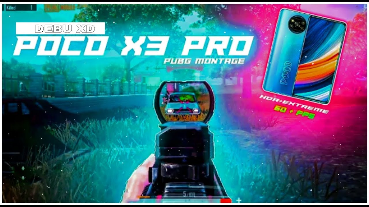 POCO X3 PRO PUBG TEST (4K) | HDR + EXTREME 60 FPS | MY NEW GAMING PHONE ...