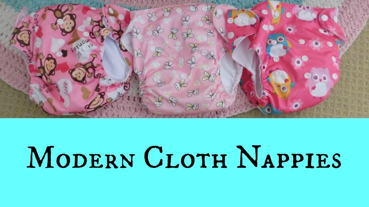 Modern Cloth Nappies - YouTube