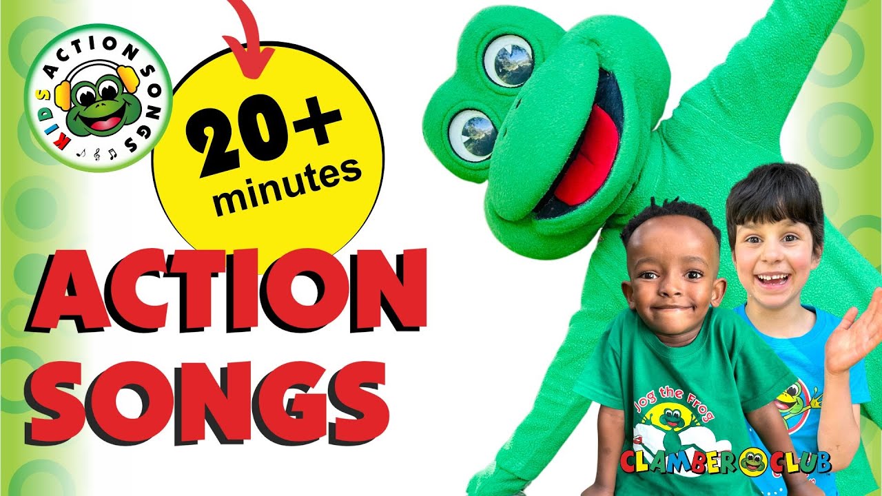 x17 Action songs with Jog the Frog! Get kids up and moving with these ...