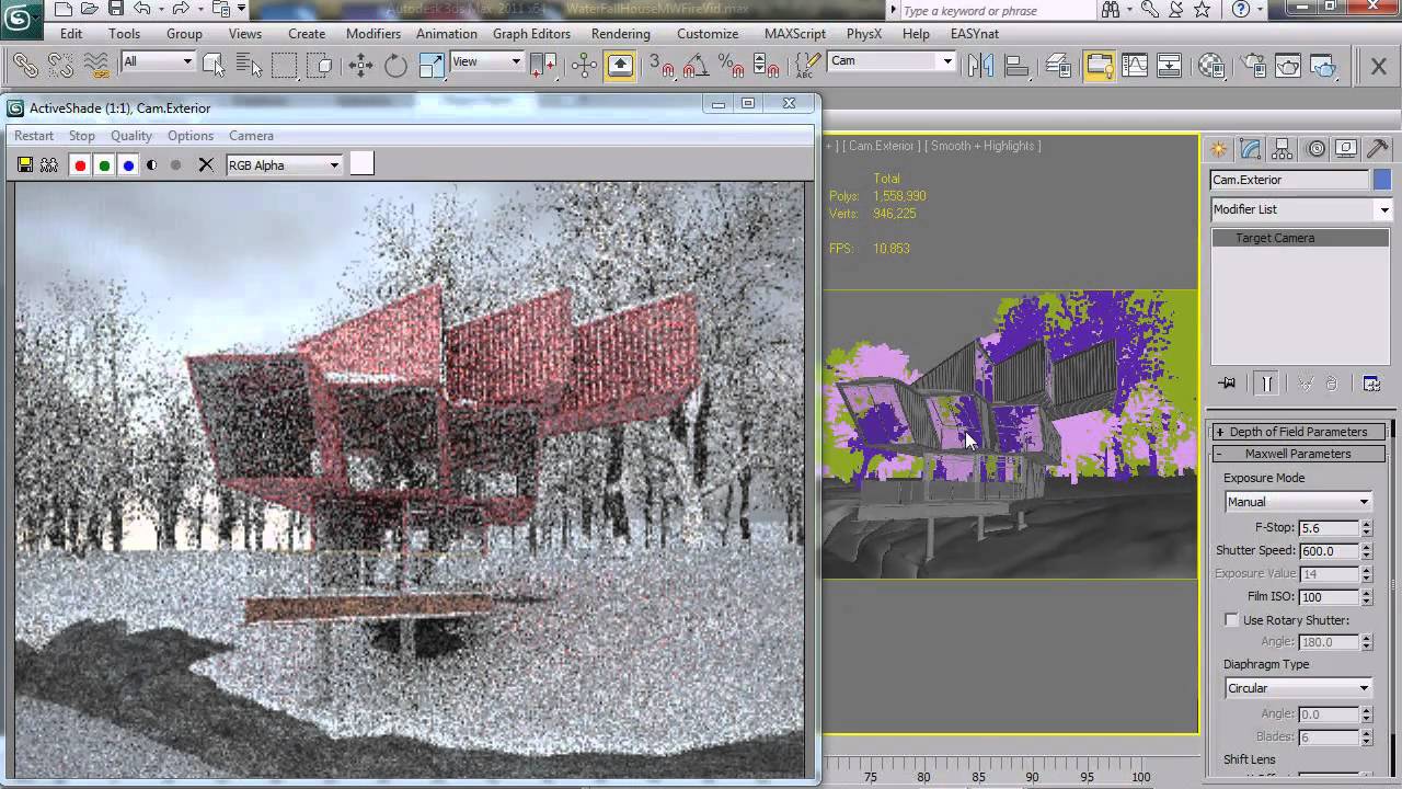 Maxwell Render Exterior