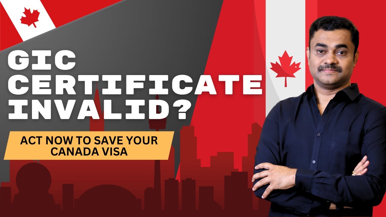 🚨URGENT: Your GIC Certificate Might Be INVALID! | Act Fast for Canada ...