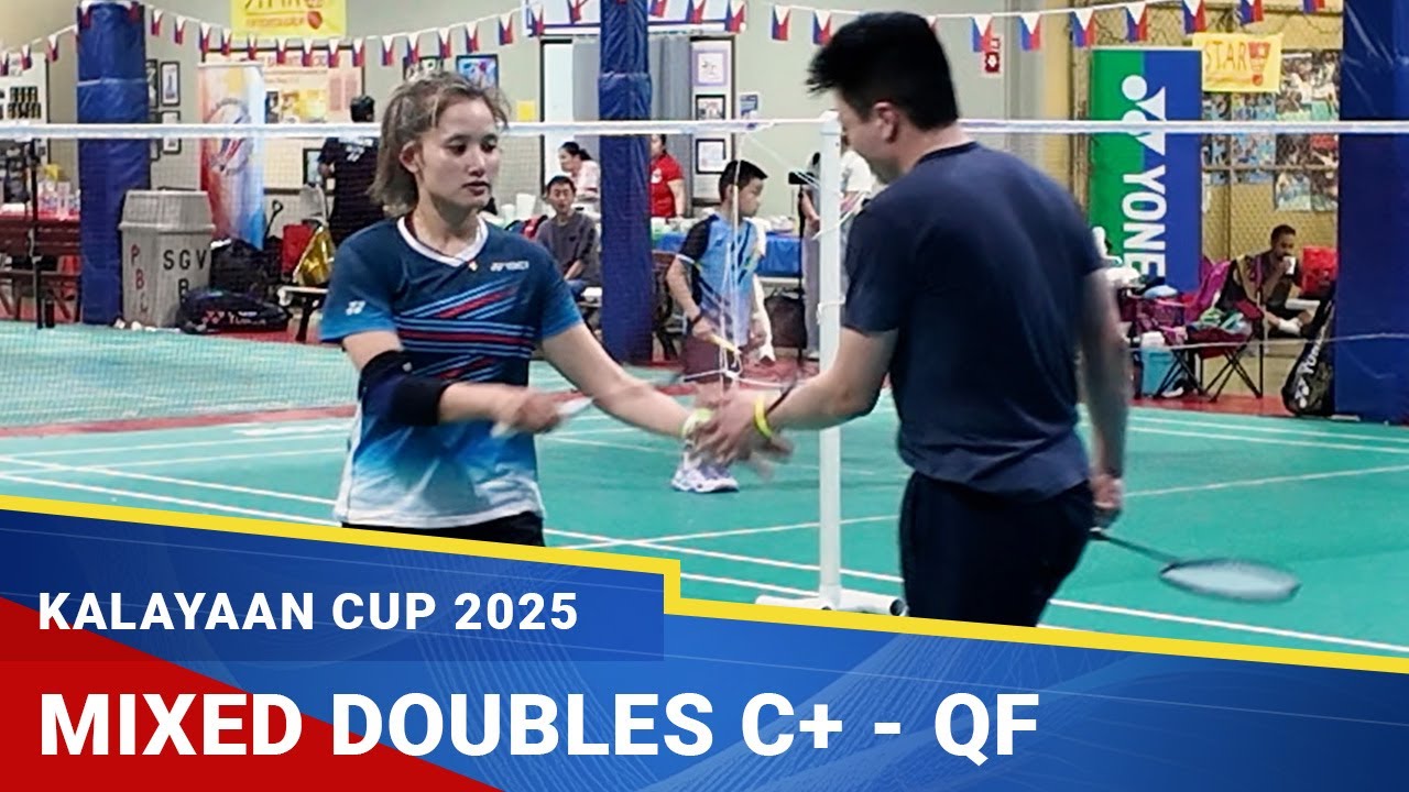 Kalayaan Cup 2025 | XD C+ | QF | Austin Kha/Natalie Nguyen vs Phillip ...
