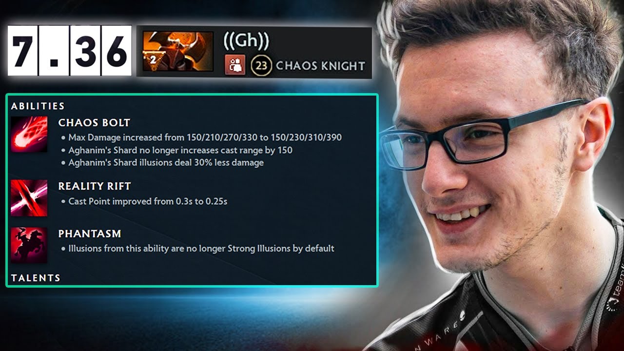 7.36 Patch Chaos Knight: Miracle- Shows how it works - YouTube