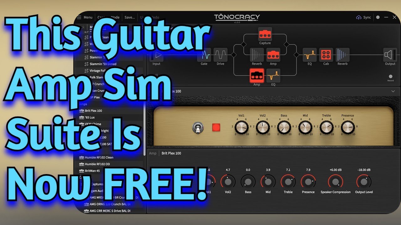 NOW FREE! Full Guitar Amp Sim Plugin Suite by Atomic Amplifiers ...