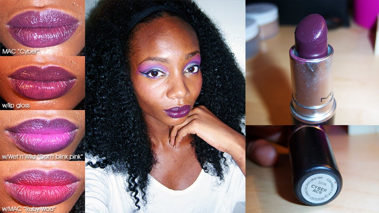 Review: MAC Cyber AC9 lipstick - YouTube