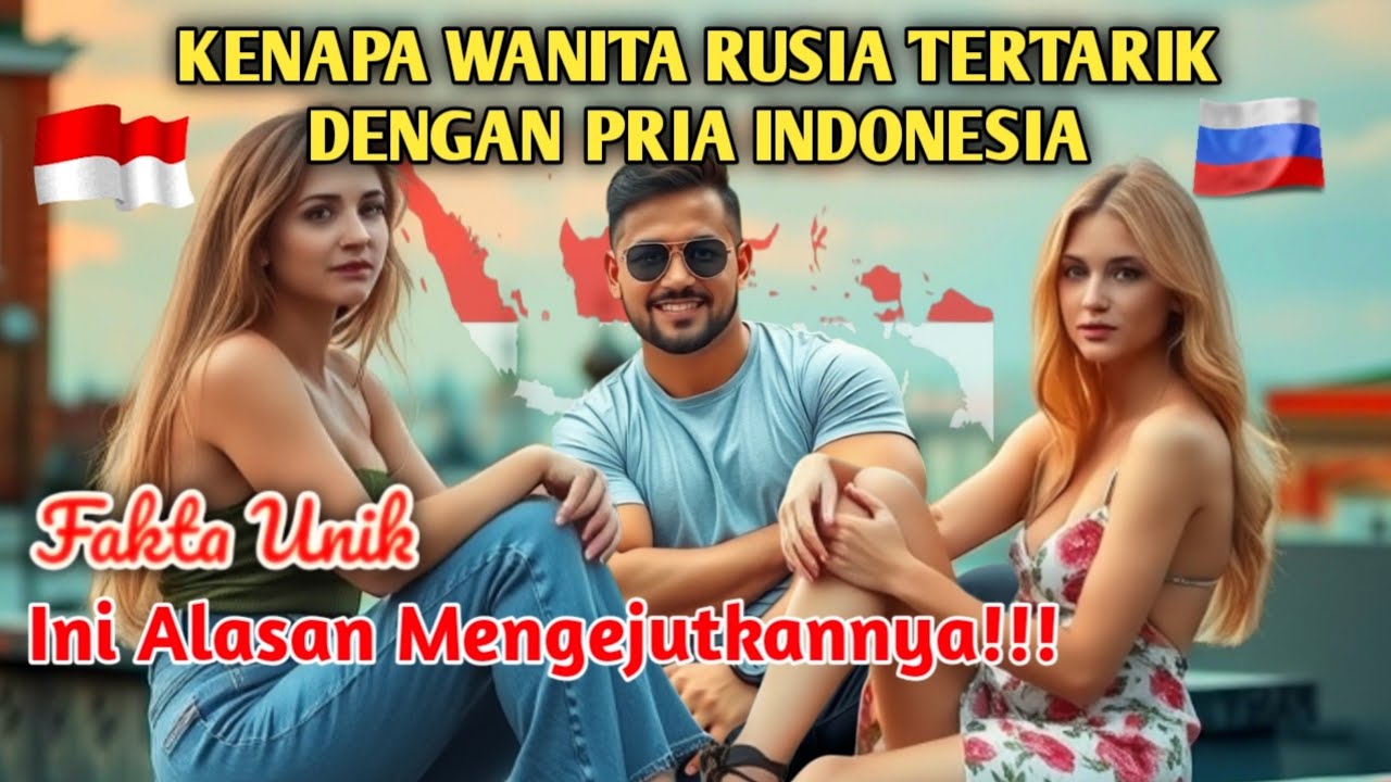 Fakta Unik!! Kenapa Bule Rusia Tertarik dengan Pria Indonesia? Alasannya Mengejutkan - YouTube