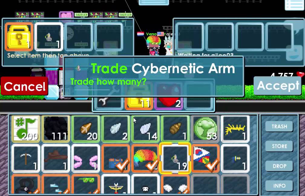 growtopia buying holographic sign versacegt - YouTube