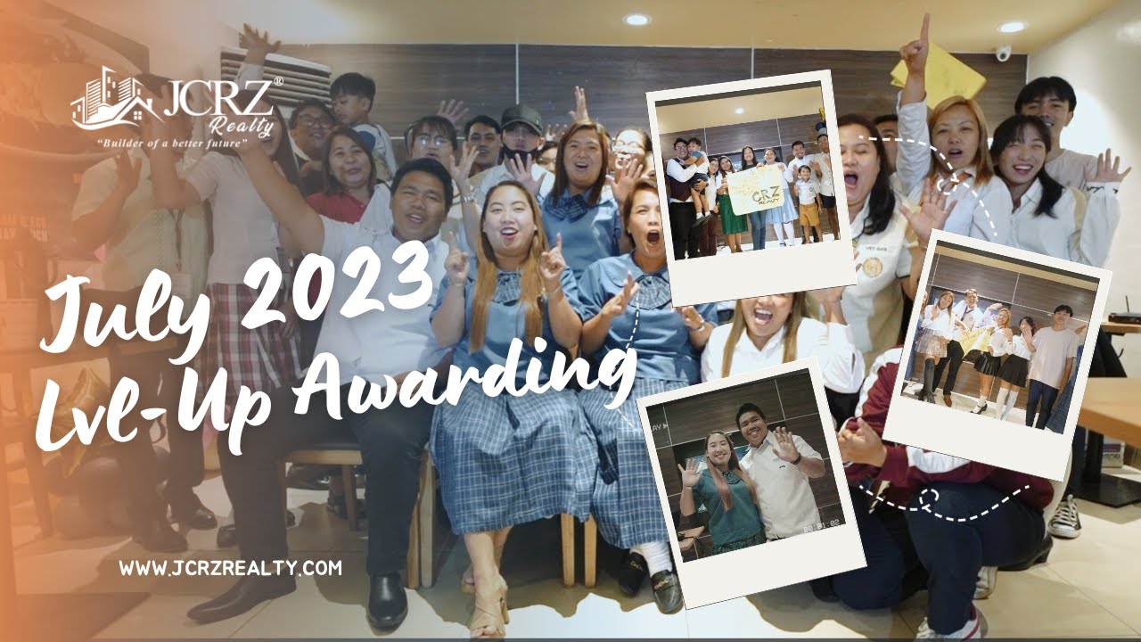 JCRZ Realty July 2023 Level-Up Awarding - YouTube