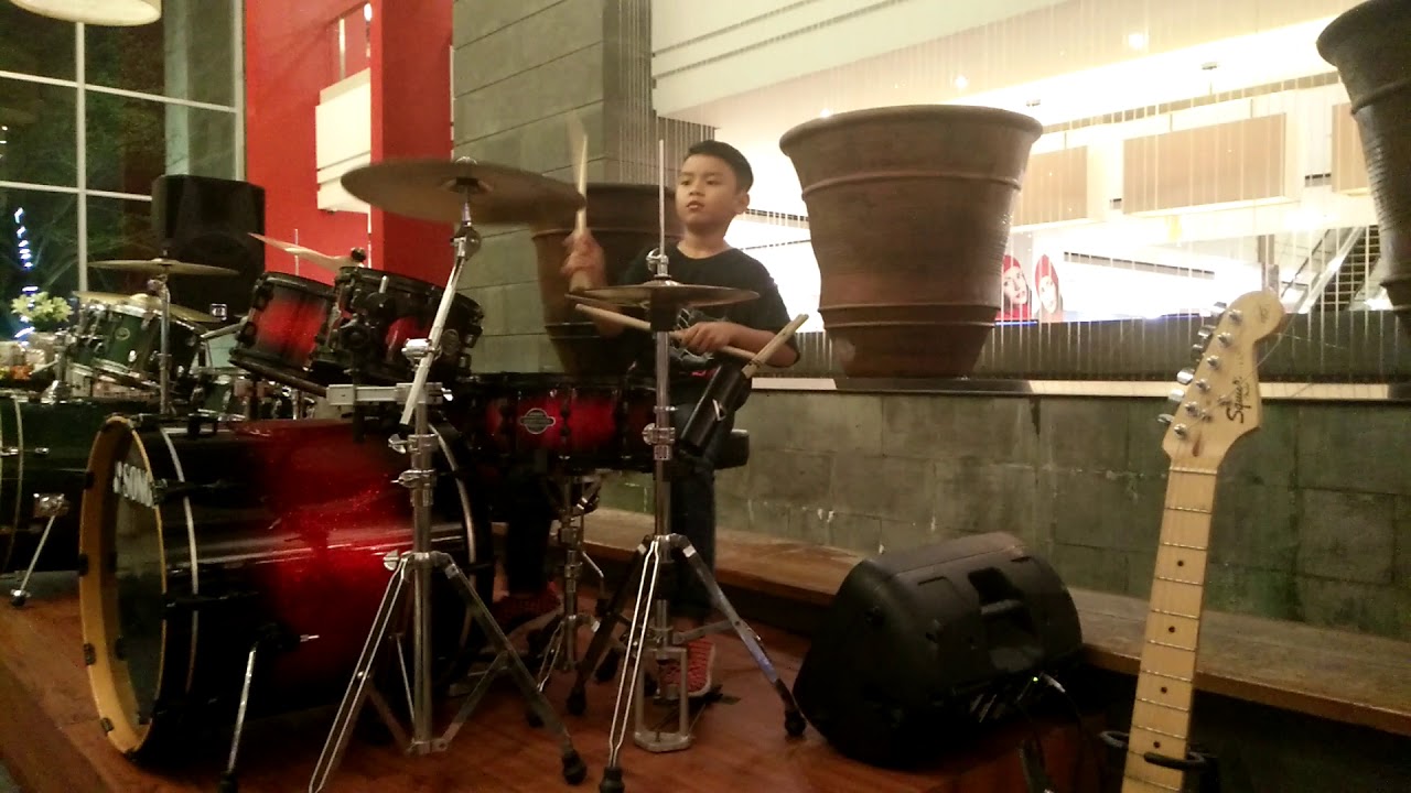 Marty Friedman Thunder March Cover Drum by Gerrard Gultom - YouTube