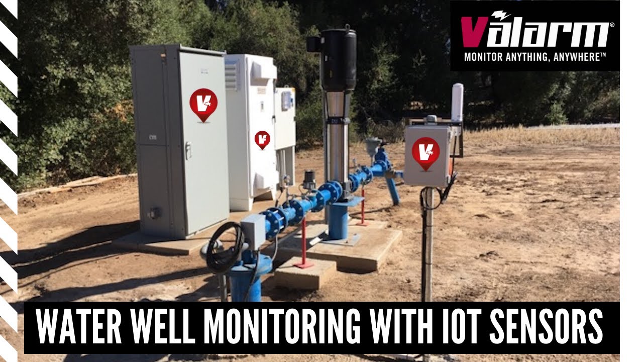 Water Well Management – Industrial IoT Sensors Monitoring Groundwater ...