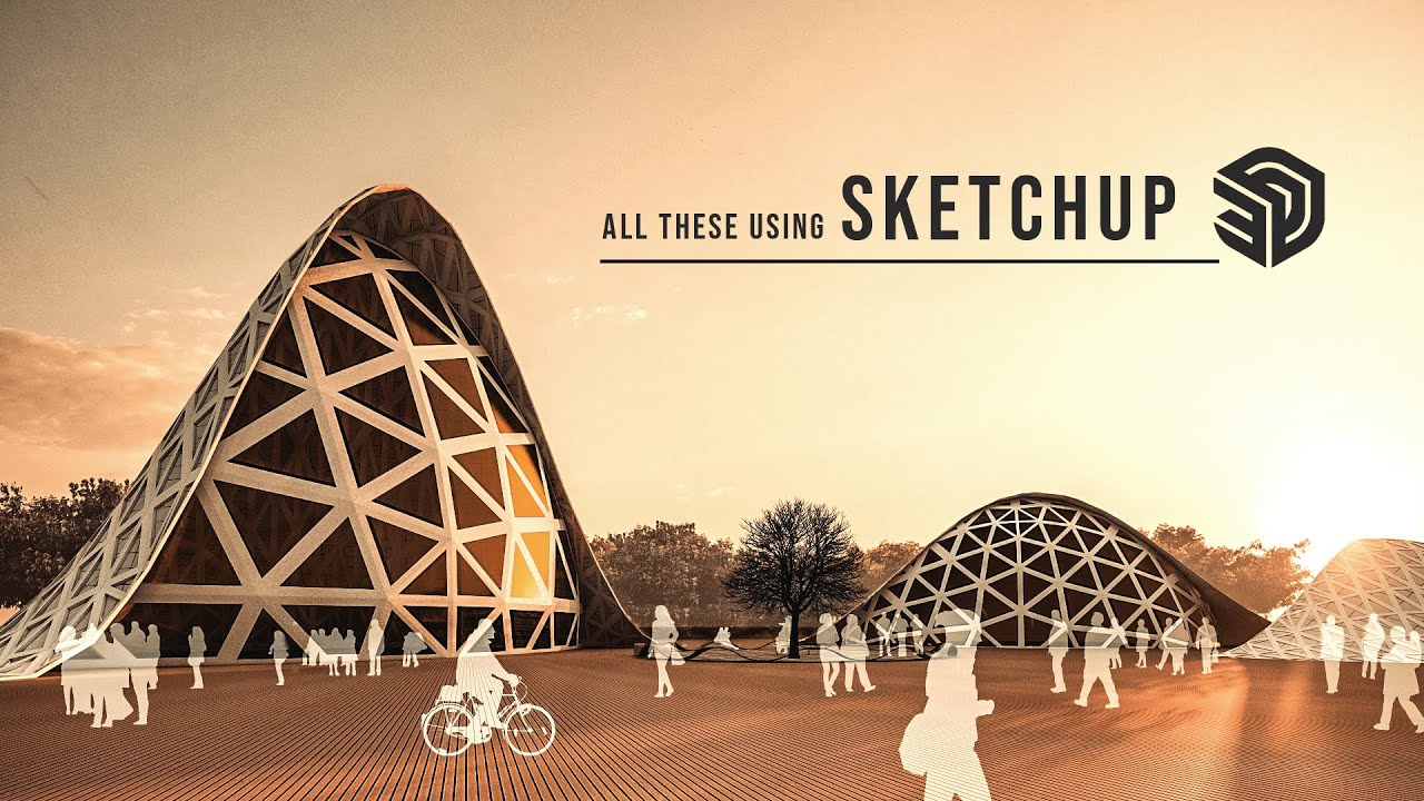 Mesh based model, Sketchup | Geo Creations - YouTube