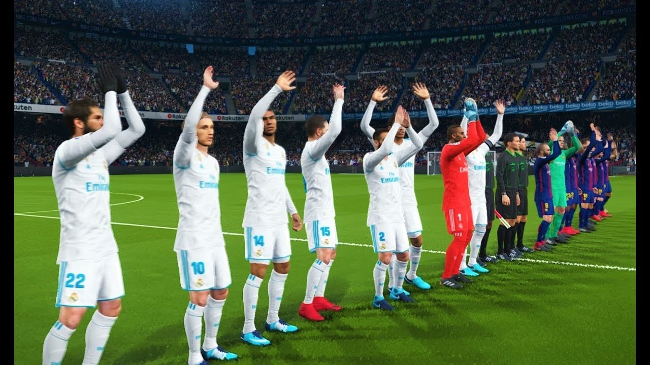 PES 2018 Gameplay PC - YouTube