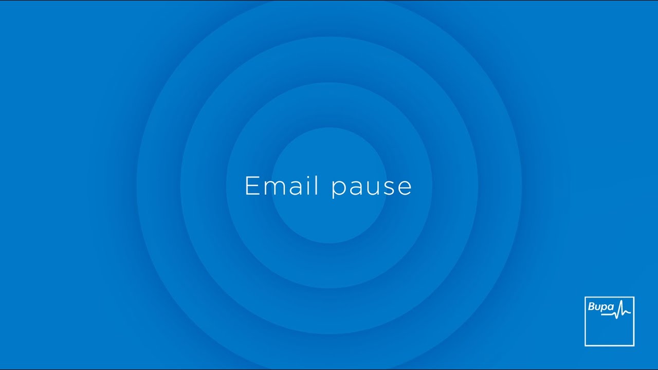 Email Pause Meditation | Bupa - YouTube