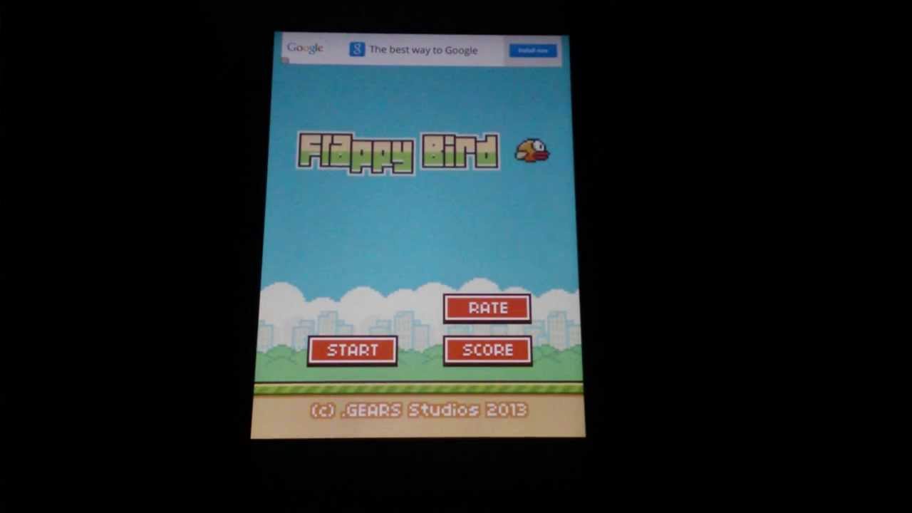How to get 1000+ score on flappy bird. IPAD ONLY - YouTube