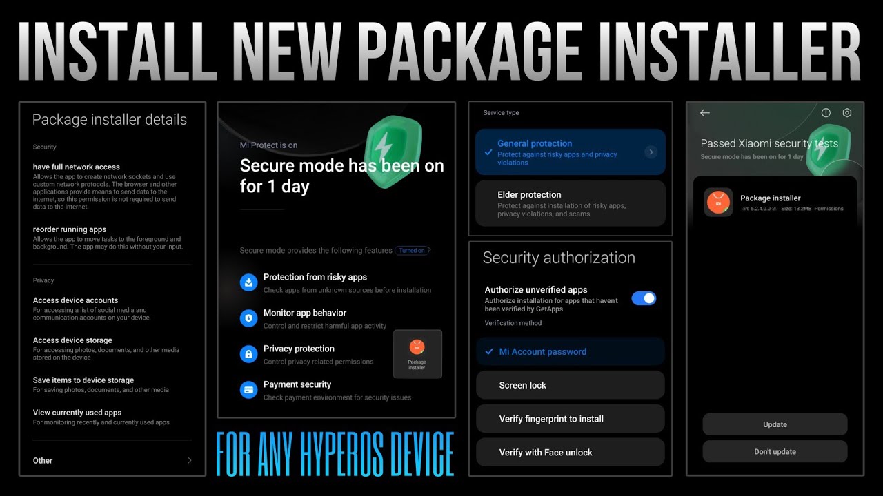 Install New HyperOS Package Installer On Any HyperOS Device ...