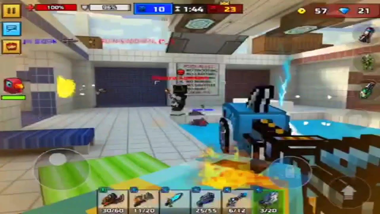 Pixel Gun 3D - Pool Party - YouTube