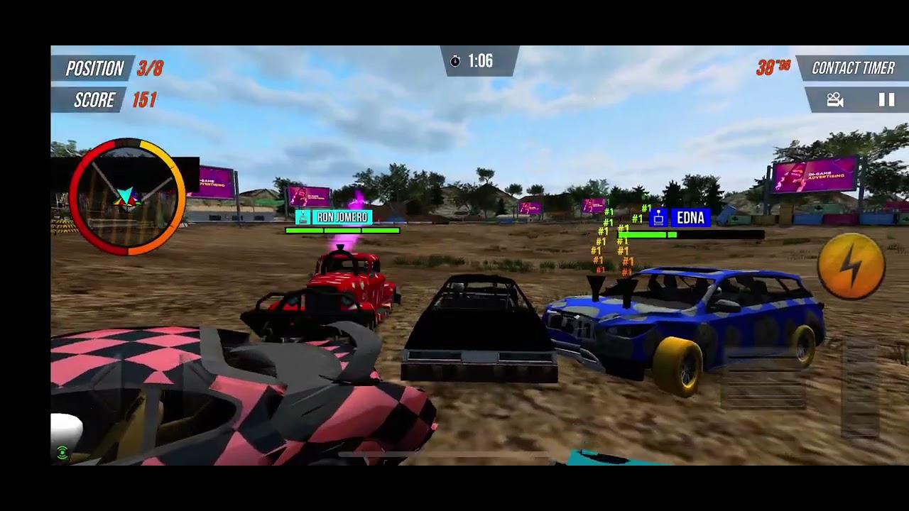 First Derby Another Derby Game it’s called Demolition Derby Multiplayer ...