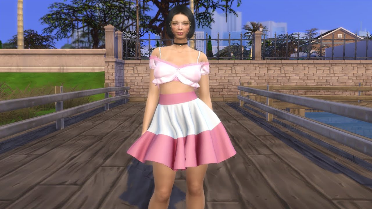 Chiara Ricci's Game Test - Sims 4 Custom Character - YouTube
