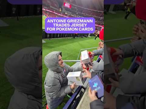 Antoine Griezmann trades match-worn jersey for unexpected item from fans