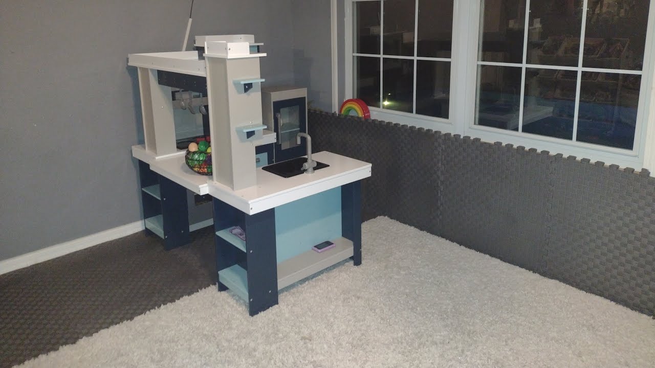 Step 2 grand walk in wooden kitchen - YouTube