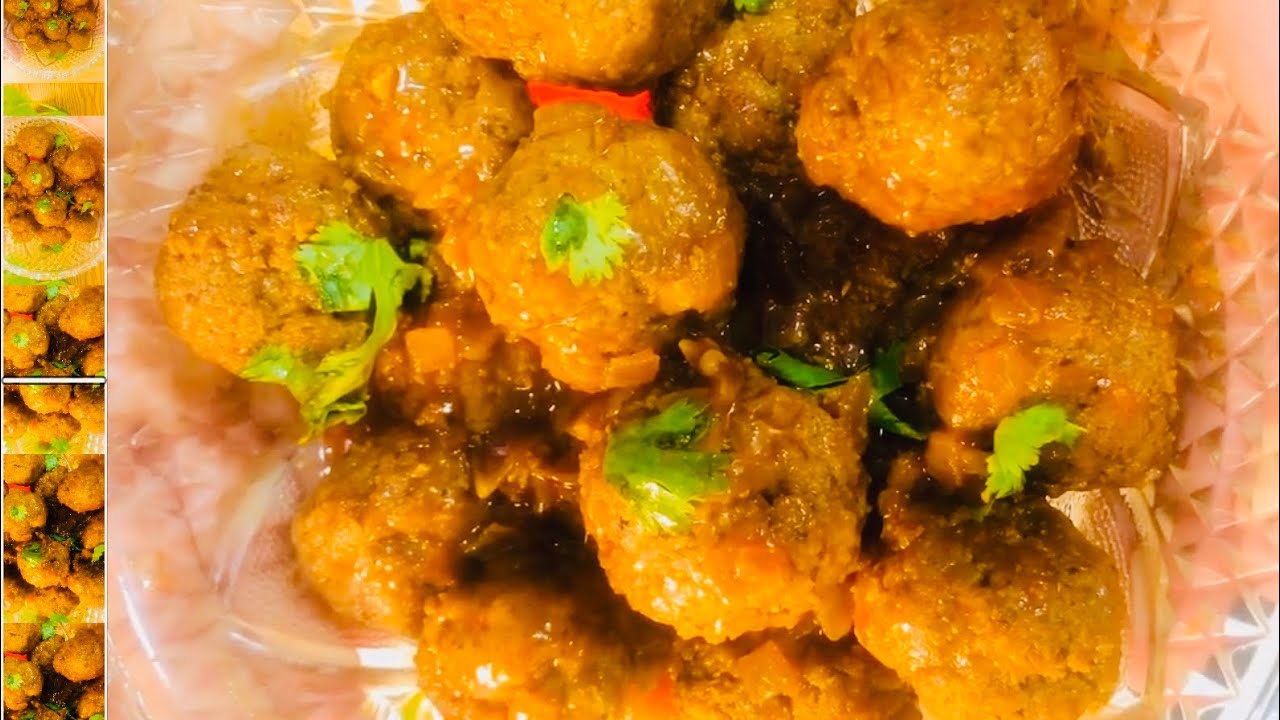 Mutton keema Manchurian - YouTube