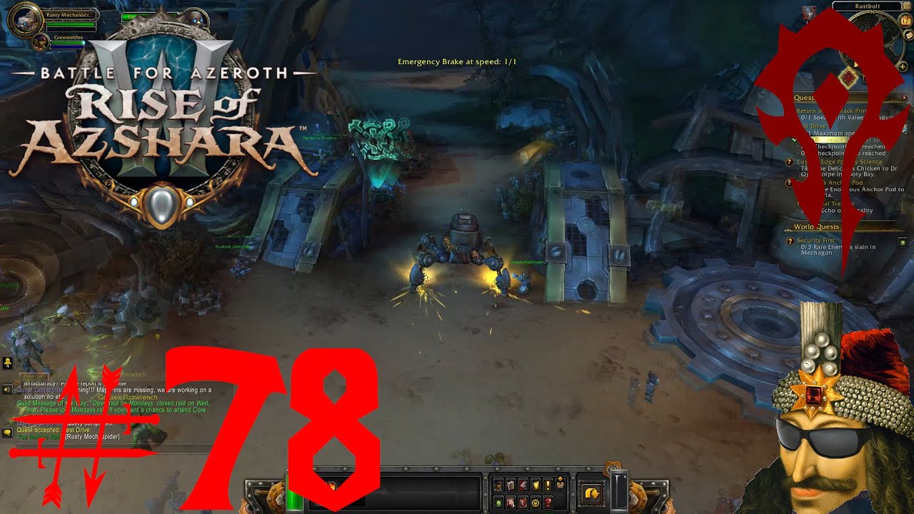 LP WOW BFA Horde Part 78 - Mecha Mount Obtained - YouTube