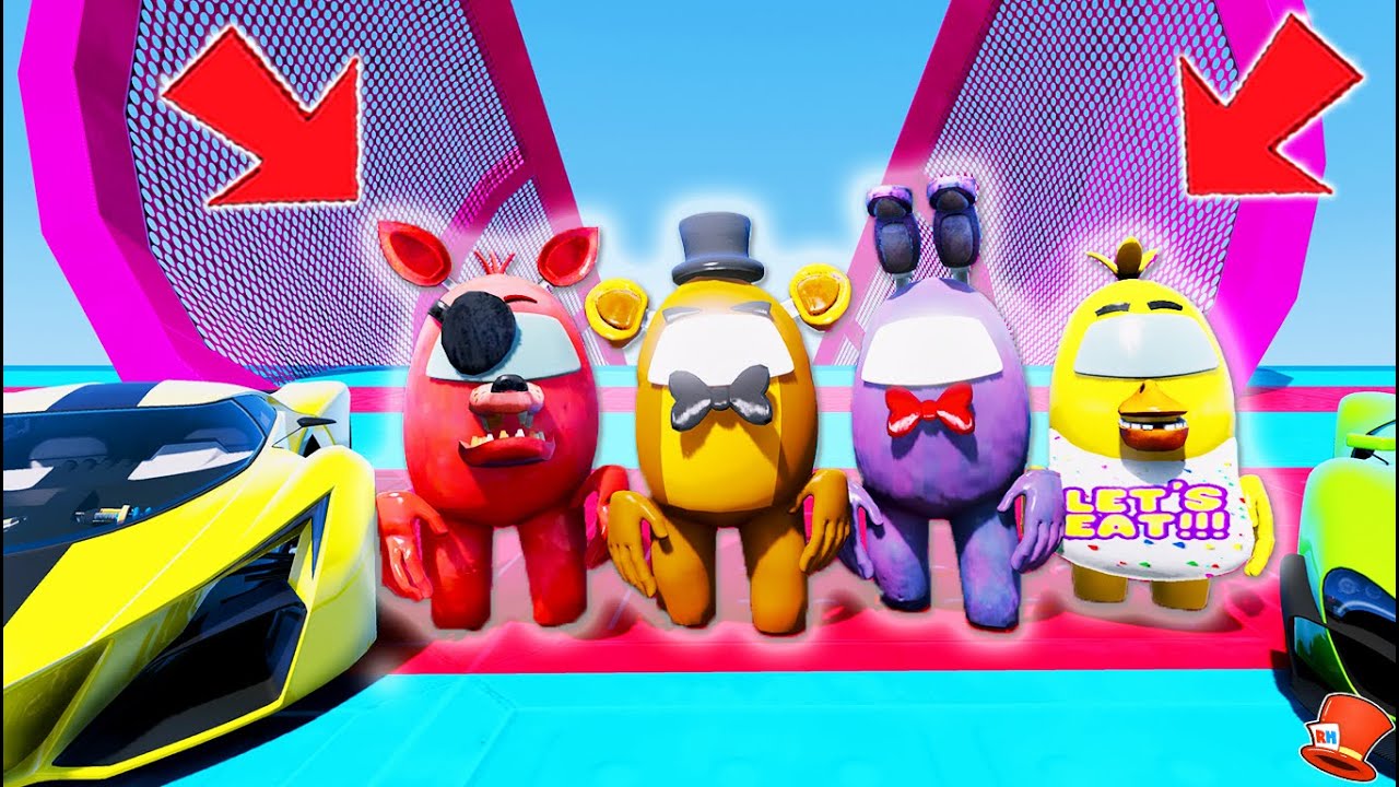 All SUS FNAF Among Us Animatronics HARDEST TRICK STUNTS Off 1,000,000 ...