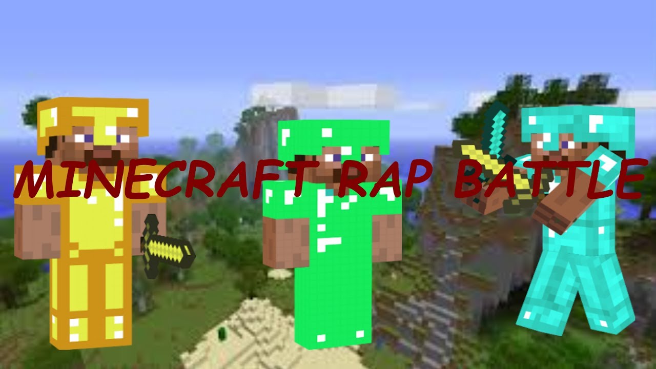 EPIC MINECRAFT RAP BATTLE - YouTube
