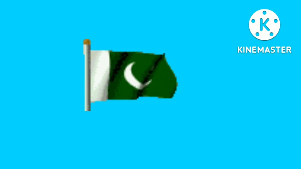 Blue screen animation country flag,copyright free blue screen cartoon ...