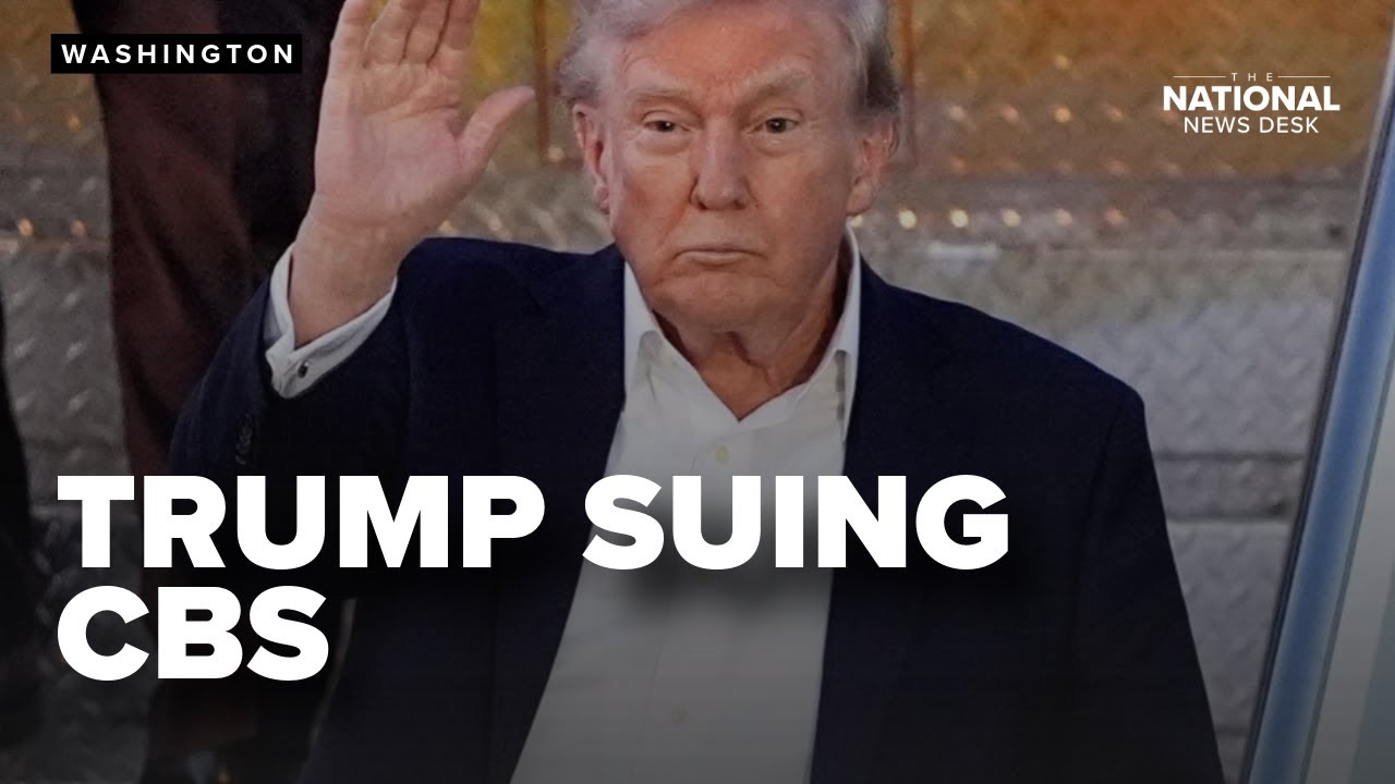 Trump says he is suing CBS, '60 Minutes' over 'defamatory' stories ...