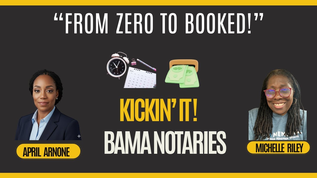 Inside A New Notarys Journey From Zero To Booked Notarytraining 0630