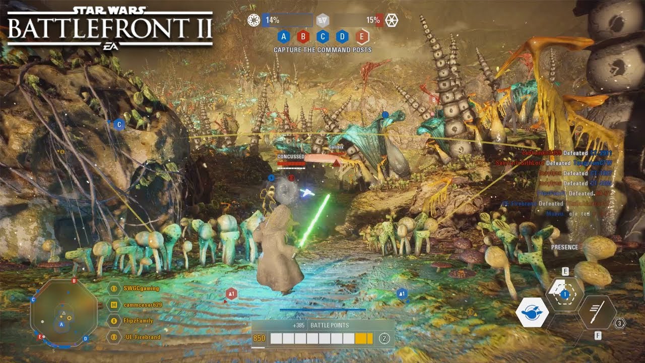 Star Wars Battlefront 2 Gameplay - Felucia Capital Supremacy as ...