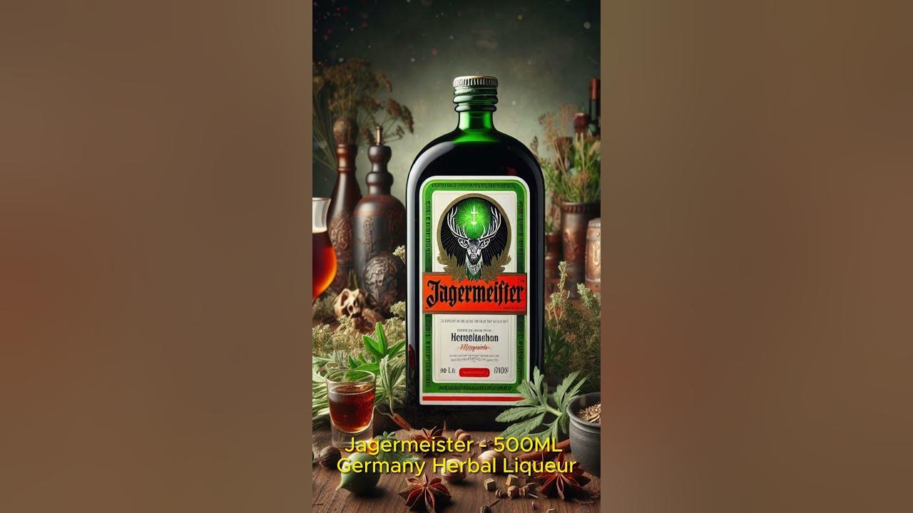 Jagermeister - 500ML - Germany Herbal Liqueur - YouTube