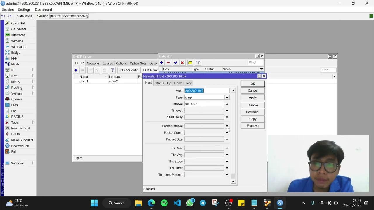 Praktek NMS Mikrotik via Bot Telegram Automation - YouTube