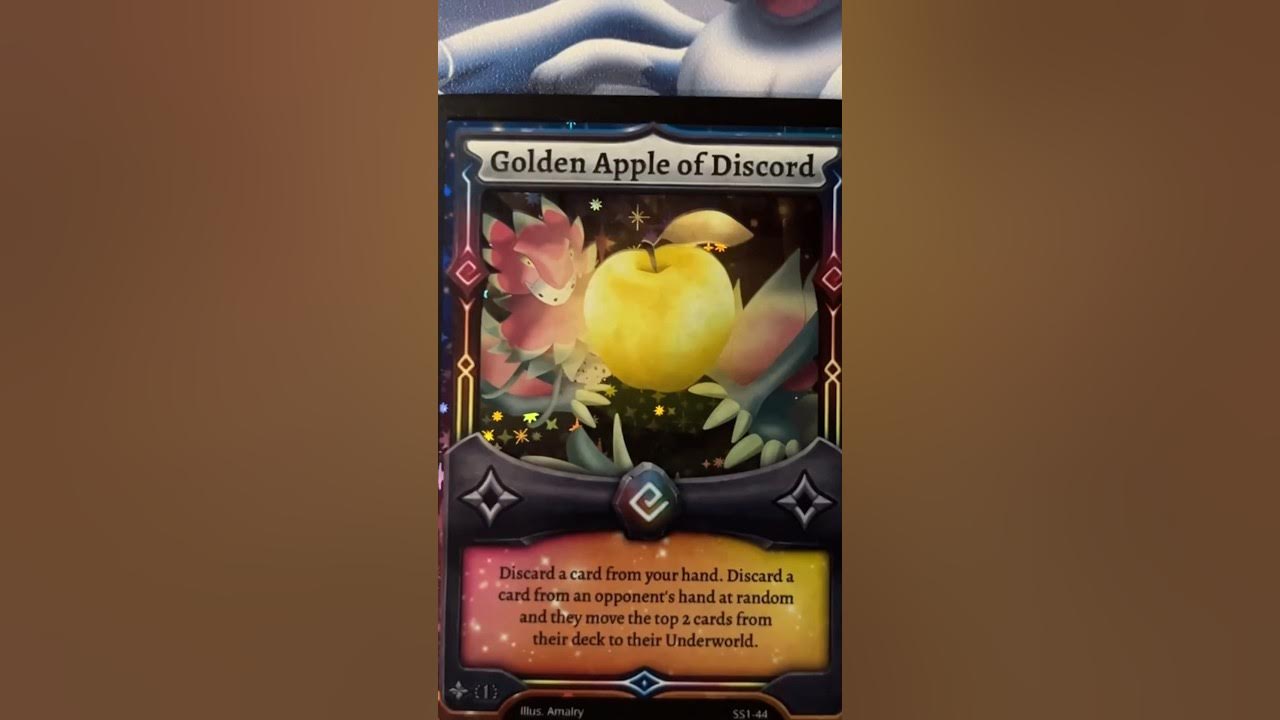 Golden Apple Of Discord 🍏 Shorts Elestrals Elestralstcg Tcg