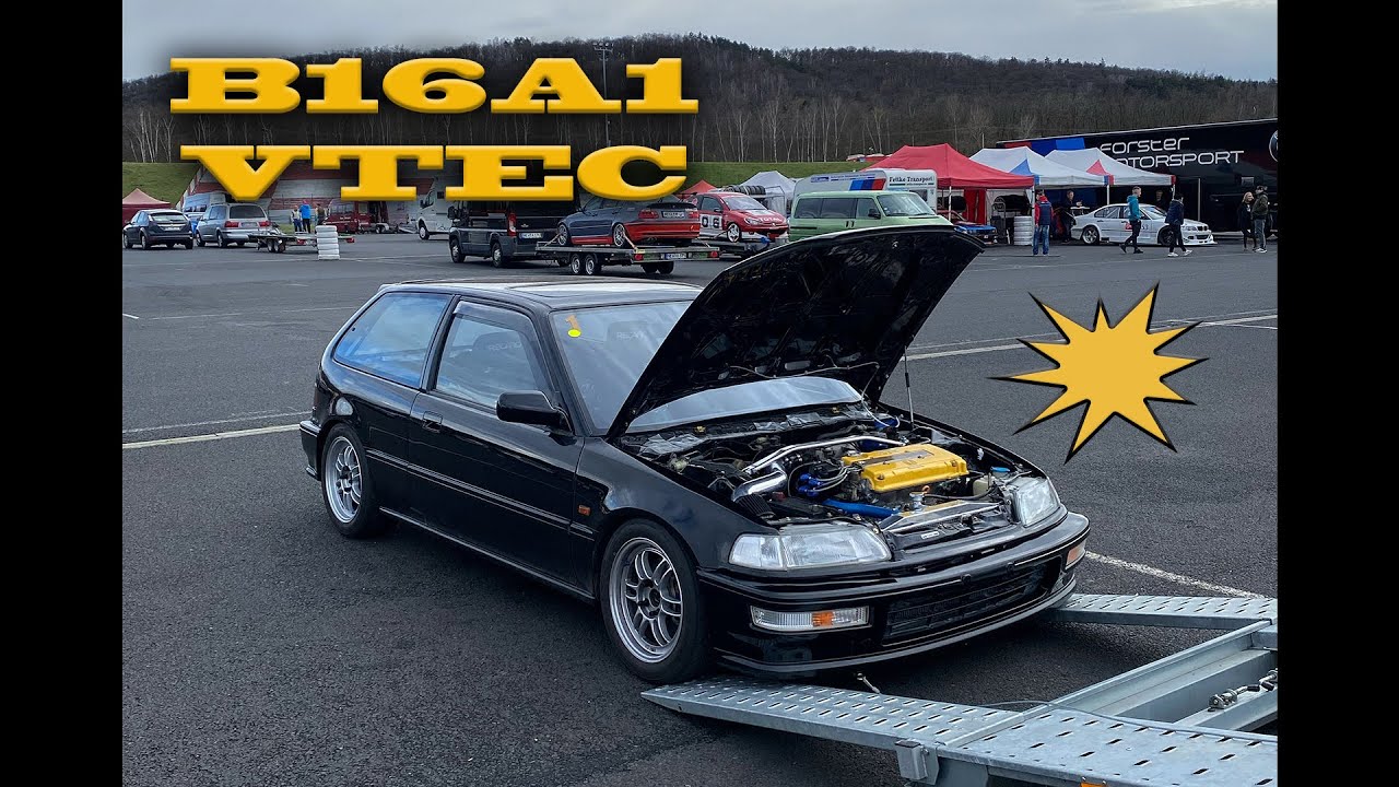 Honda Civic EE9 VTEC drive by - YouTube