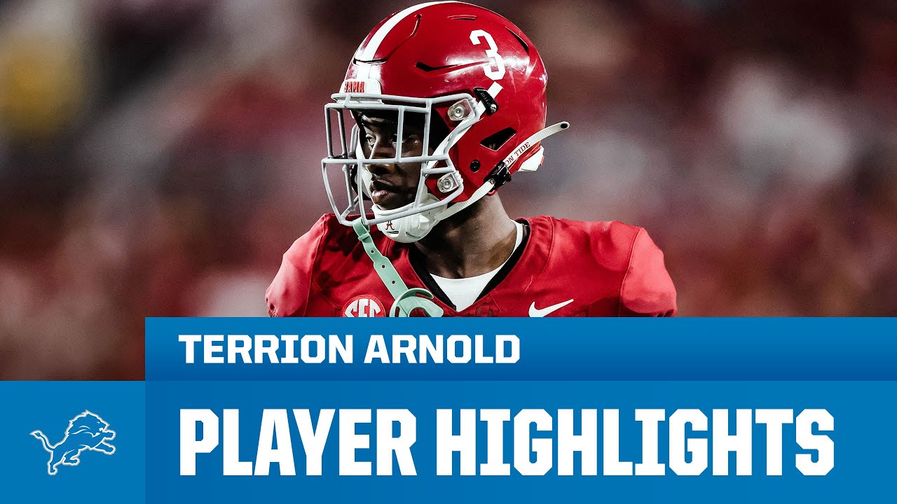 Terrion Arnold Highlights | 2024 NFL Draft – MotownLions.com